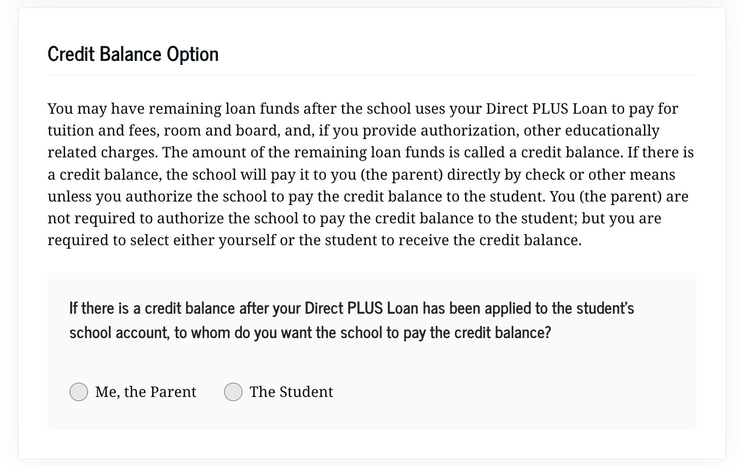 Parent PLUS Loan | Office of Student Financial Aid